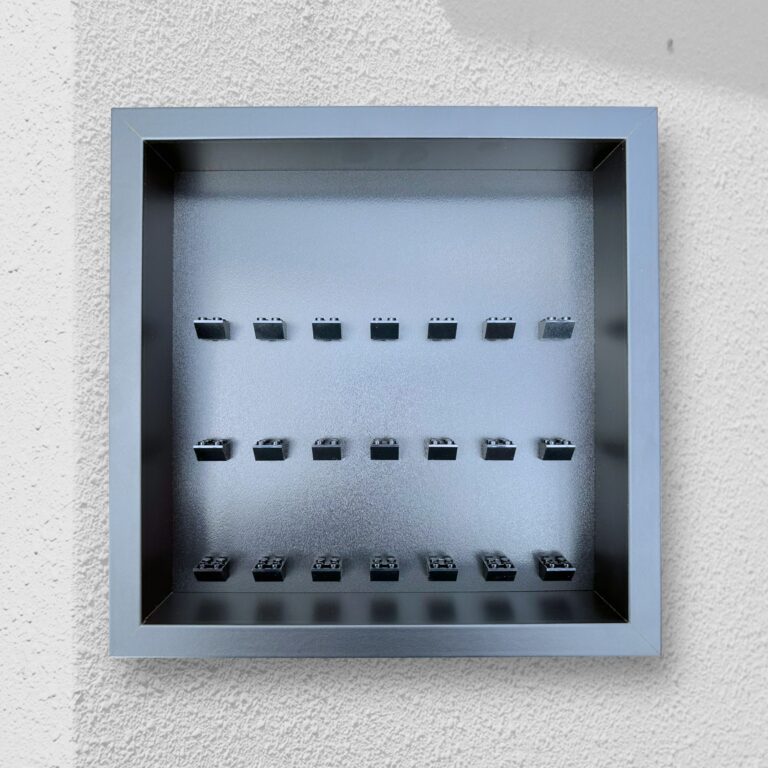 Customisable Black LEGO Minifigure Display Frame Case