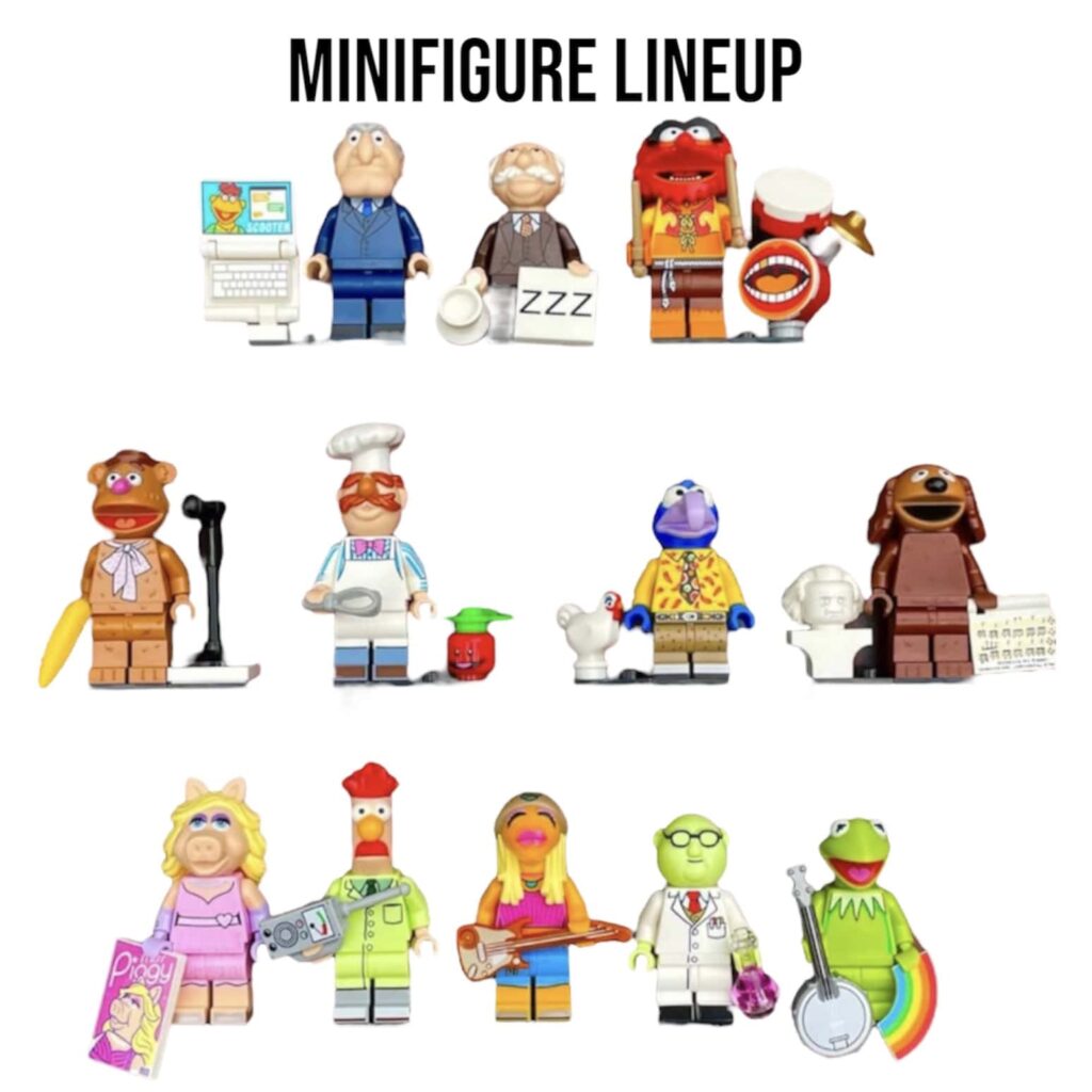 Display for LEGO Muppets Minifigures Series