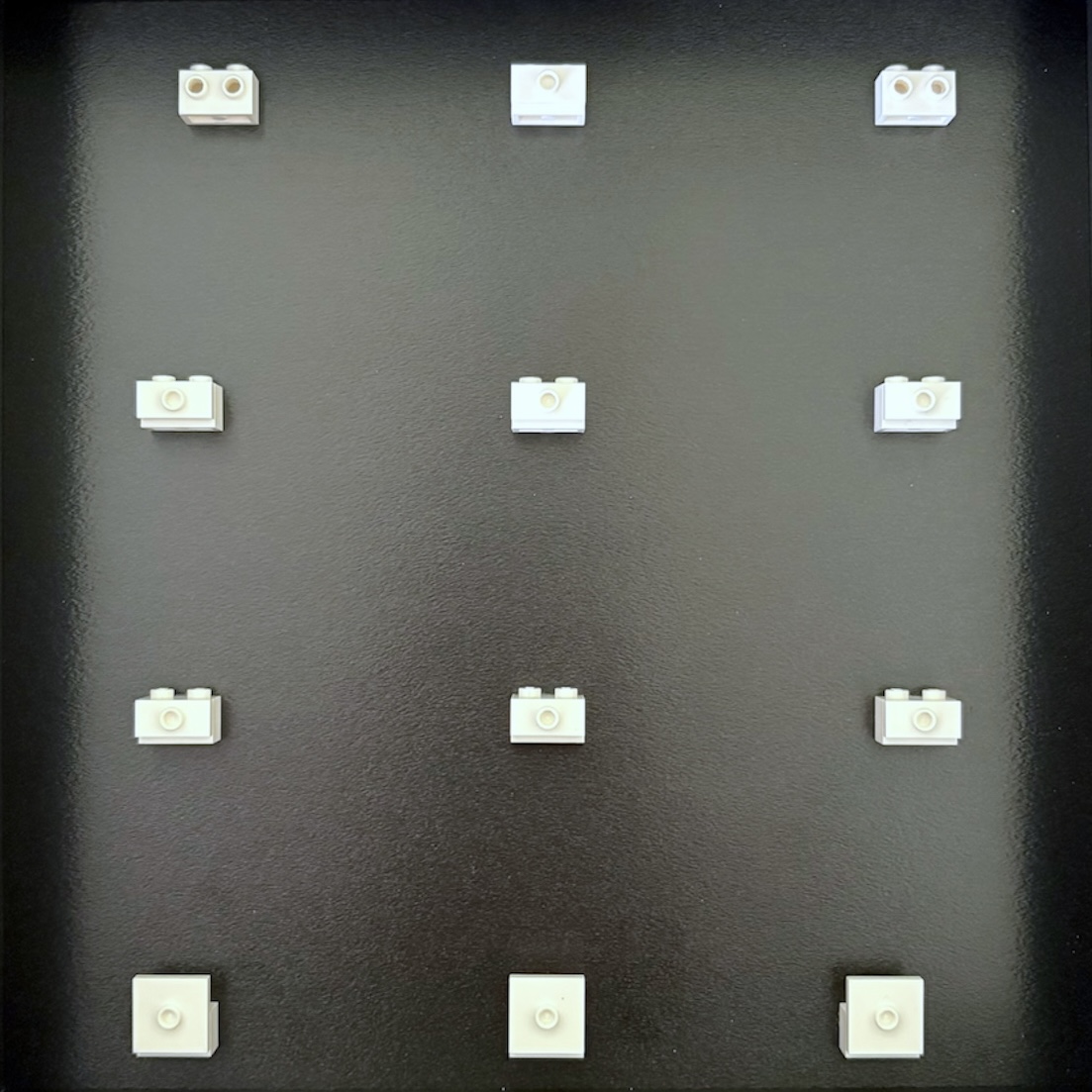 LEGO F1 Race Cars Display by FRAMEPUNK